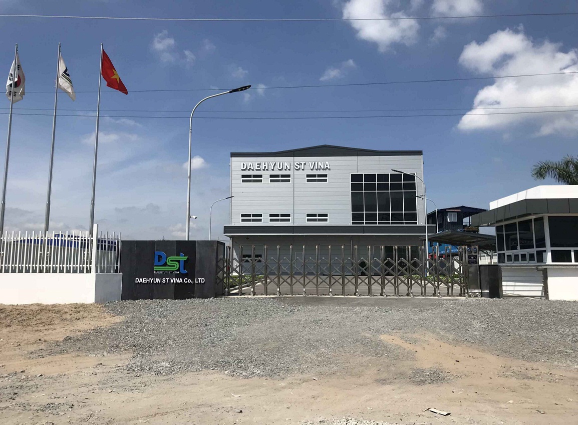 cổng xếp inox - Công ty DAEHYUN ST VINA